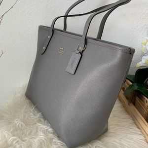 Coach | Bags | Coach City Zip Tote F58846 Grey | Poshmark